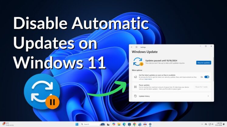 วิธีปิด Windows Update บน Windows 11 | VarietyPC.net